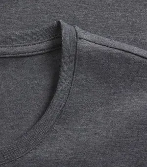 Falke Stretch-cotton Daily Comfort T-shirts - Grey
