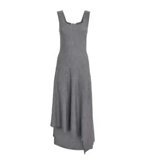 Khaite Merino Wool Seberg Midi Dress