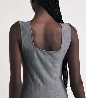 Khaite Merino Wool Seberg Midi Dress