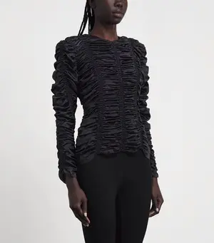 Khaite Silk Charmeuse Rory Blouse