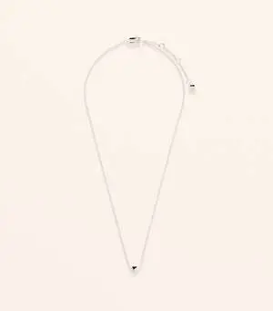 ASTRID & MIYU Recycled Sterling Heart Necklace
