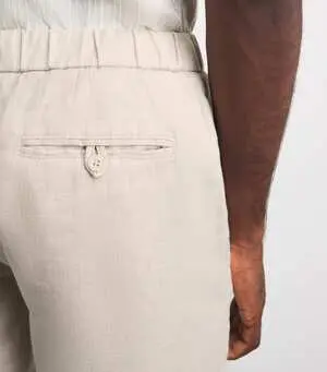 Frescobol Carioca Felipe Linen-cotton Shorts