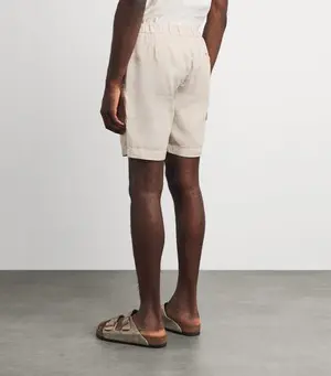 Frescobol Carioca Felipe Linen-cotton Shorts