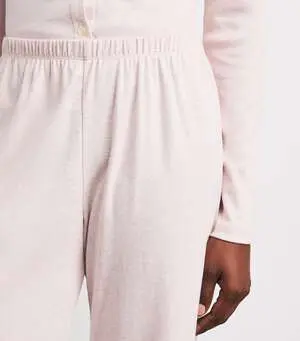 LESET Cotton Nando Relaxed Sweatpants - Pink