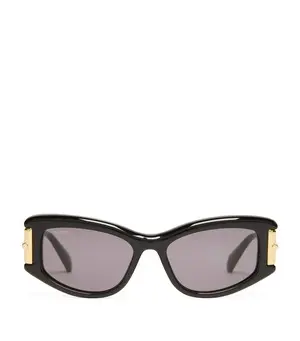 Max Mara Acetate Cat-eye Sunglasses - Black