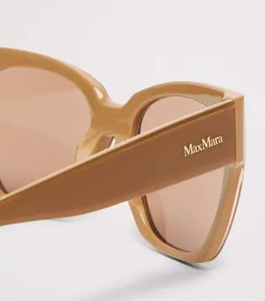 Max Mara Acetate Butterfly Sunglasses