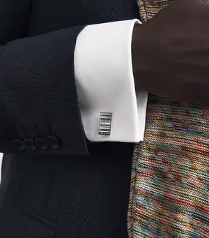 Paul Smith Mother-of-pearl Stripe Cufflinks