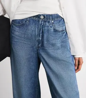 Rag & Bone Miramar Sweatpants With Denim Effect