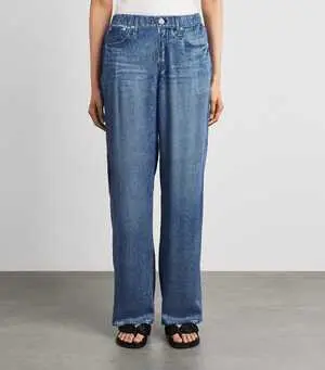 Rag & Bone Miramar Sweatpants With Denim Effect