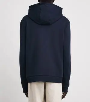 Commas Cotton Floral Bouclé Hoodie