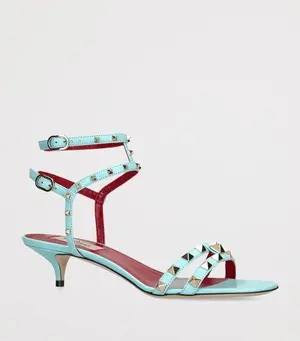Valentino Garavani Leather Rockstud Sandals