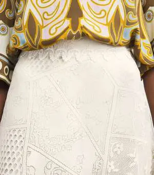La DoubleJ Lace Midi Skirt