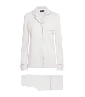 Polo Ralph Lauren Cotton-modal Pyjama Set - White
