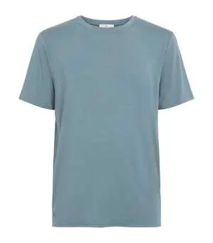 HOMEBODY Stretch-modal Lounge T-shirt - Blue