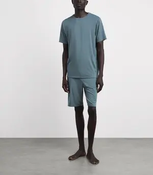HOMEBODY Stretch-modal Pyjama Shorts