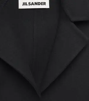 JIL SANDER Wool Belted Coat