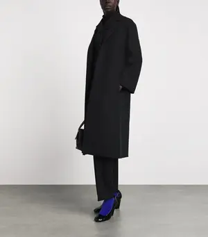 JIL SANDER Wool Belted Coat