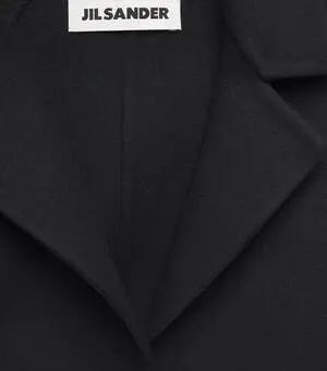 JIL SANDER Wool Belted Coat