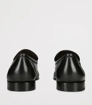 THE ROW Soft Moccasin Two Leather Loafers