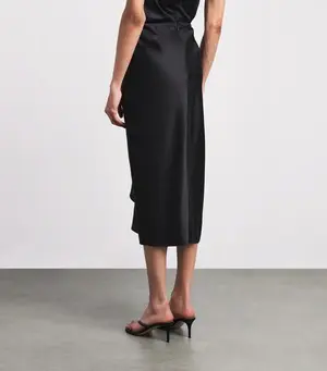 Cinq À Sept Silk Cynthia Midi Skirt
