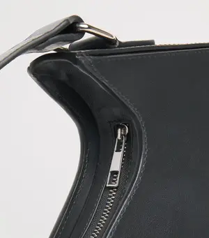 TALEL PARIS Leather Wave Shoulder Bag