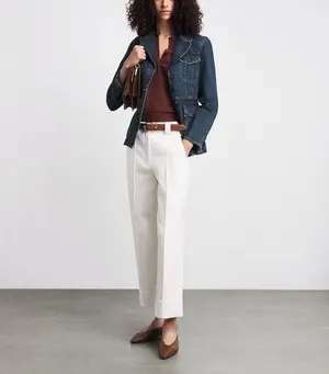 ME+EM Italian Denim Utility Jacket