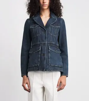 ME+EM Italian Denim Utility Jacket