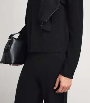 Soft Goat Cashmere Sweater And Trousers Set