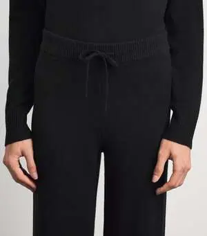 Soft Goat Cashmere Sweater And Trousers Set