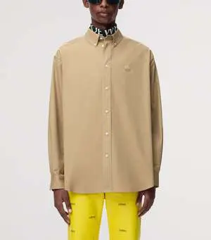 Loewe Cotton Anagram Embroidered Shirt