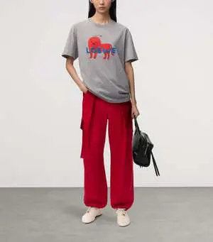 Loewe Cotton Relaxed Lion T-shirt