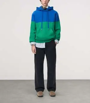 Loewe Leather-trim Straight Jeans