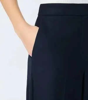 Max Mara Cotton Wide-leg Trousers