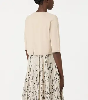 Max Mara Cotton-silk-cashmere Cardigan