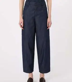 Max Mara Cropped Barrel Jeans