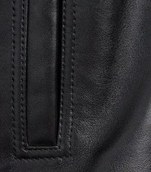 Claudie Pierlot Leather Turn-lock Jacket