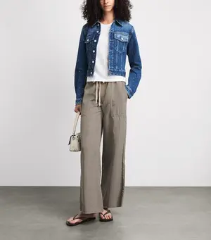 7 For All Mankind Wide-leg Utility Trousers
