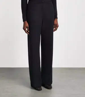 LESET Lauren Wide-leg Pocket Trousers