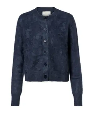 LISA YANG Azalea Cashmere Cardigan - Blue