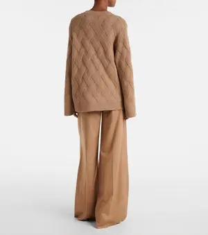Jardin Des Orangers Oversized Wool And Cashmere Sweater