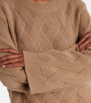 Jardin Des Orangers Oversized Wool And Cashmere Sweater