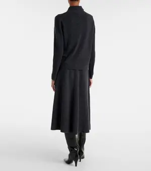 Jardin Des Orangers Wool And Cashmere Polo Sweater