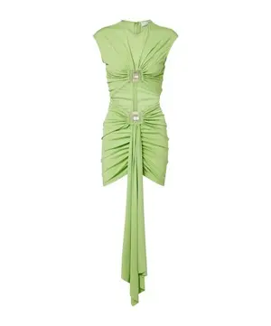 Christopher Esber Hollow-out Mini Dress - Green