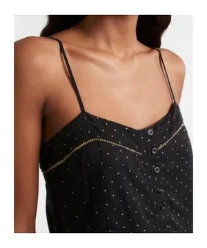 Isabel Marant Étoile Vickie Polka-dot Cotton Romper