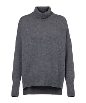 LISA YANG Heidi Cashmere Turtleneck Sweater