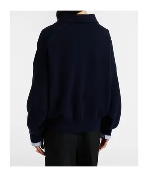 LISA YANG Etta Cashmere Polo Sweater