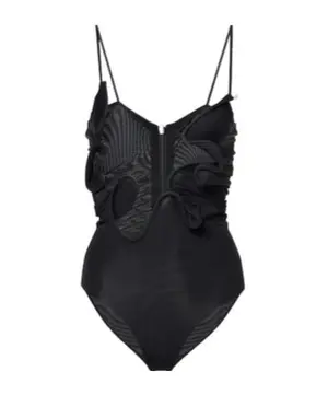 Christopher Esber Suspender Bodysuit - Black