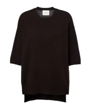 LISA YANG Crew Neck Sweater - Black