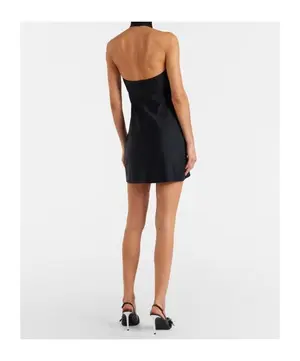 COURREGES Buckle-detail Jersey Minidress