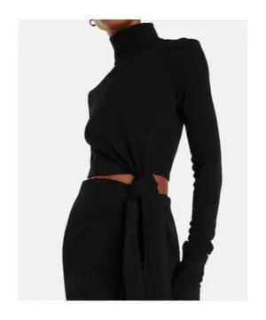 Sportmax Cutout Jersey Maxi Dress